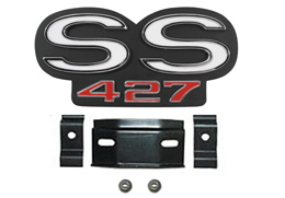 1967 GRILLE EMBLEM, SS 427 (EA)