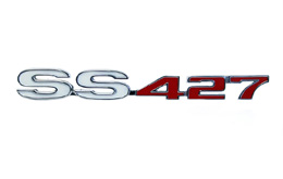 1968 TRUNK EMBLEM, SS 427 (EA)