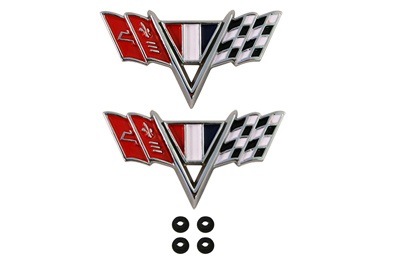 Chevy 409 Flag Decals