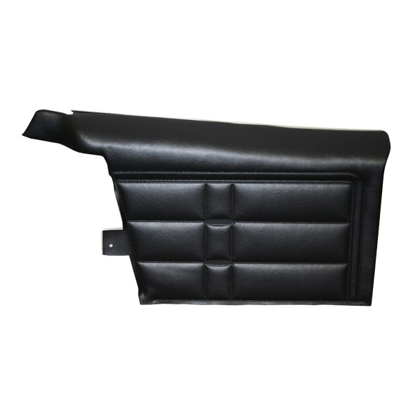1966 DOOR PANELS REAR PRE ASSY CONV IMPALA BLACK PR