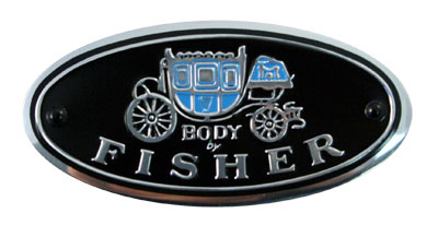 BODY BY FISHER DECAL (EA)